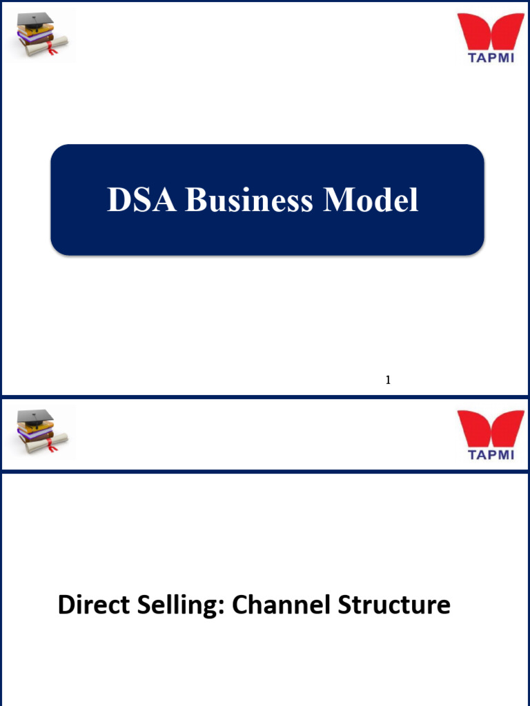 1) DSA Business Model | PDF | Business | Business Economics