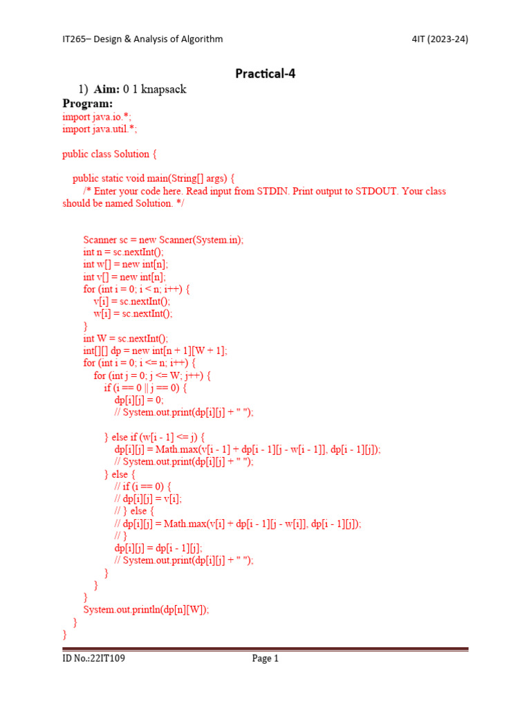 Practical 4 Pdf Computer Engineering Algorithms And Data Structures 1226