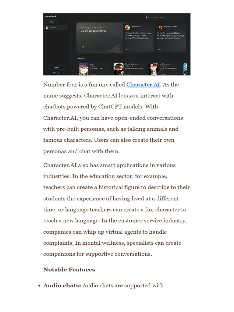 Top 13 ChatGPT Wrappers To Maximize Functionality and Efficiency DataCamp8 | PDF | Social ...
