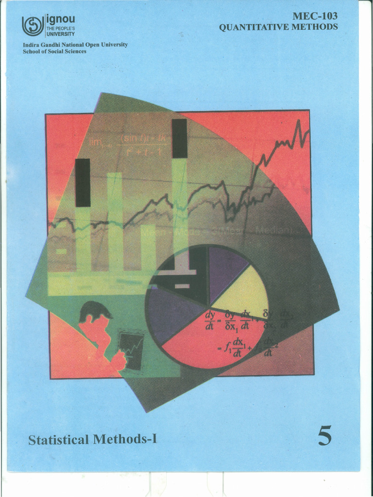 Statistical Method 1 Ignou | PDF | Scientific Theories | Scientific Method
