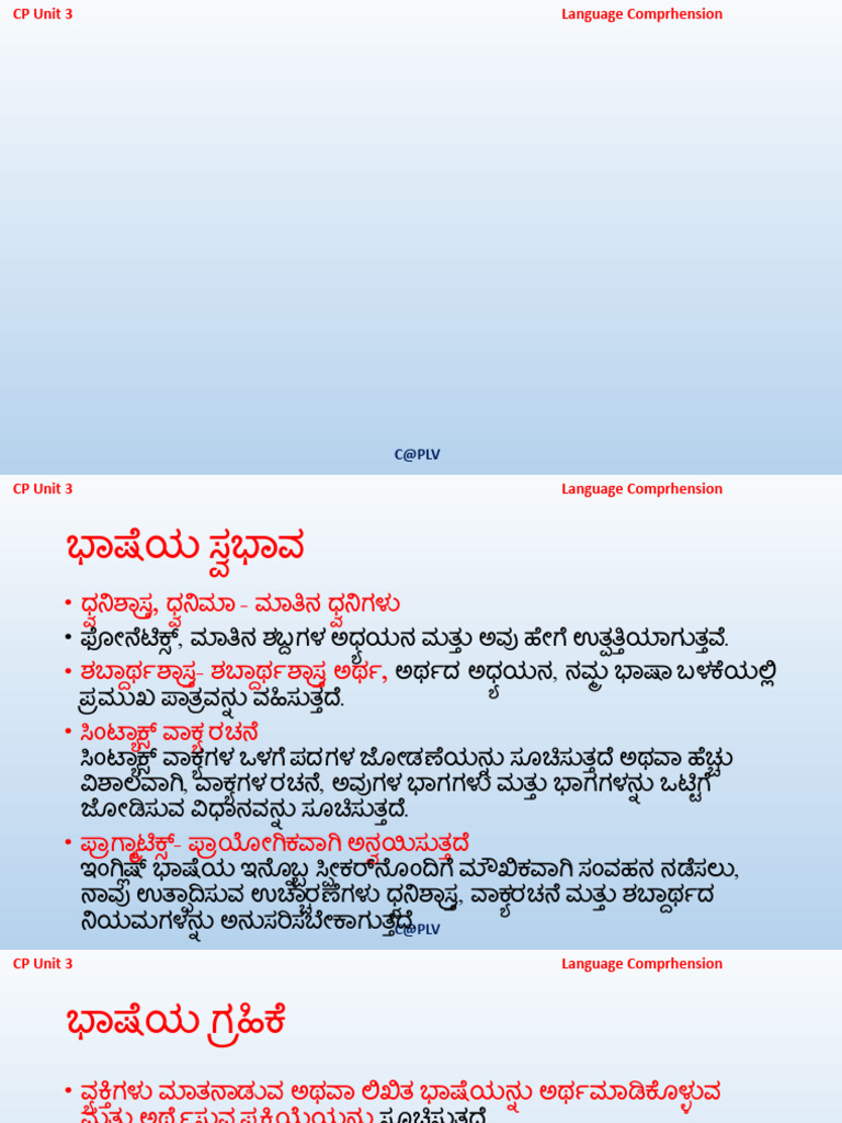 (Kan) Unit 3 Cognitive Psychology | PDF