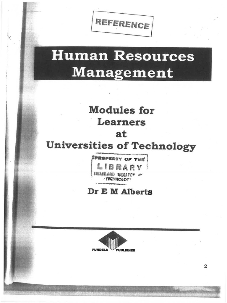 Human Resource Management | PDF