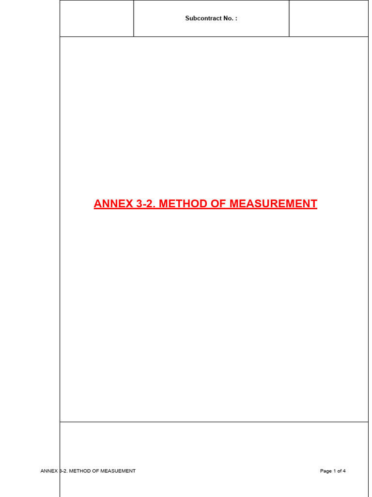 Method of Measurement (SS) | PDF | Metal Fabrication | Rivet