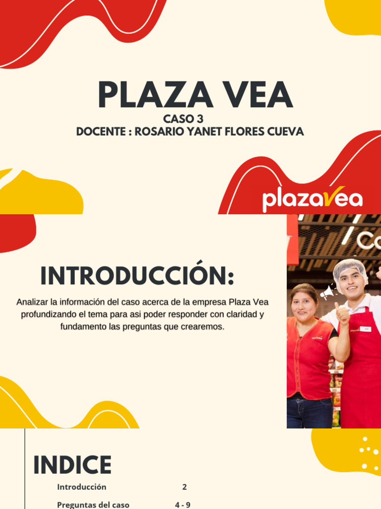 PLAZA VEA - CASO 03 | PDF