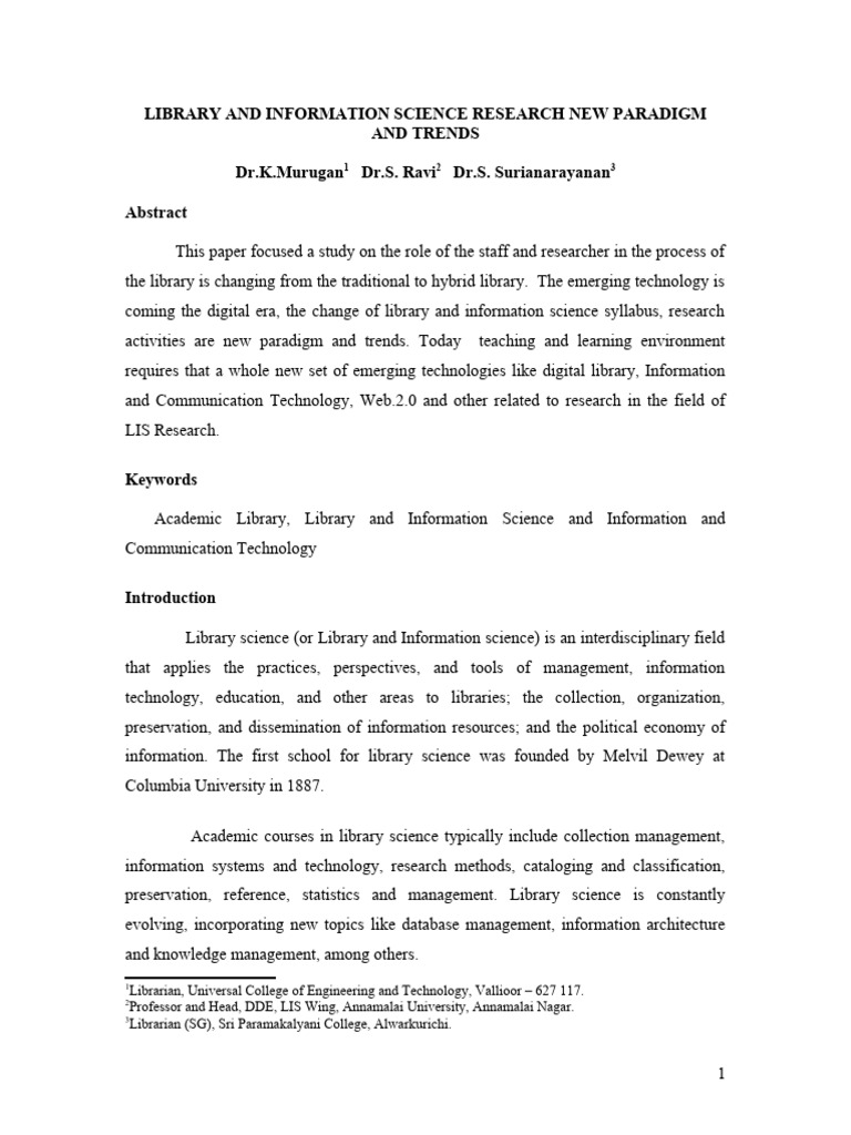 Bu 2014 | PDF | Information Science | Libraries