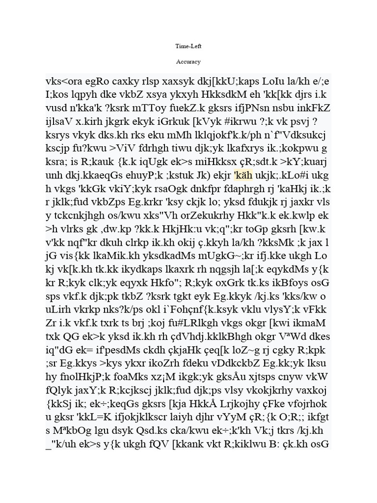 Marathi Passage | PDF