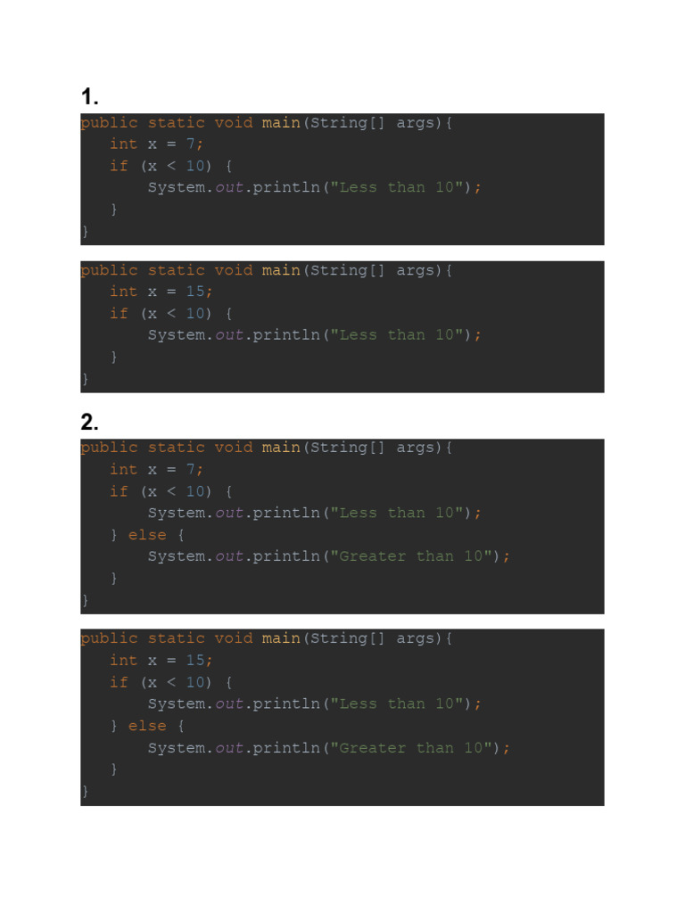 PA 303.4.1 - Practice Assignment Control Flow (Conditional) Statements | PDF | Computer Science ...