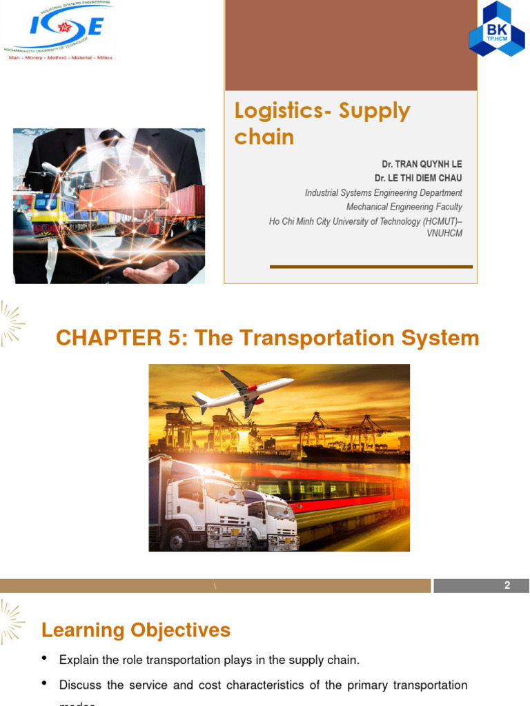 5.LSC. Chapter 5 | PDF | Transport | Logistics