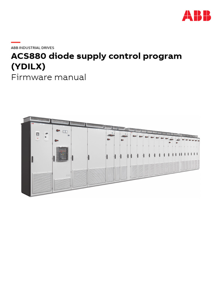 EN ACS880 Diode Supply CTRL PRG YDILX FW A A4 | PDF | Parameter (Computer Programming) | Booting