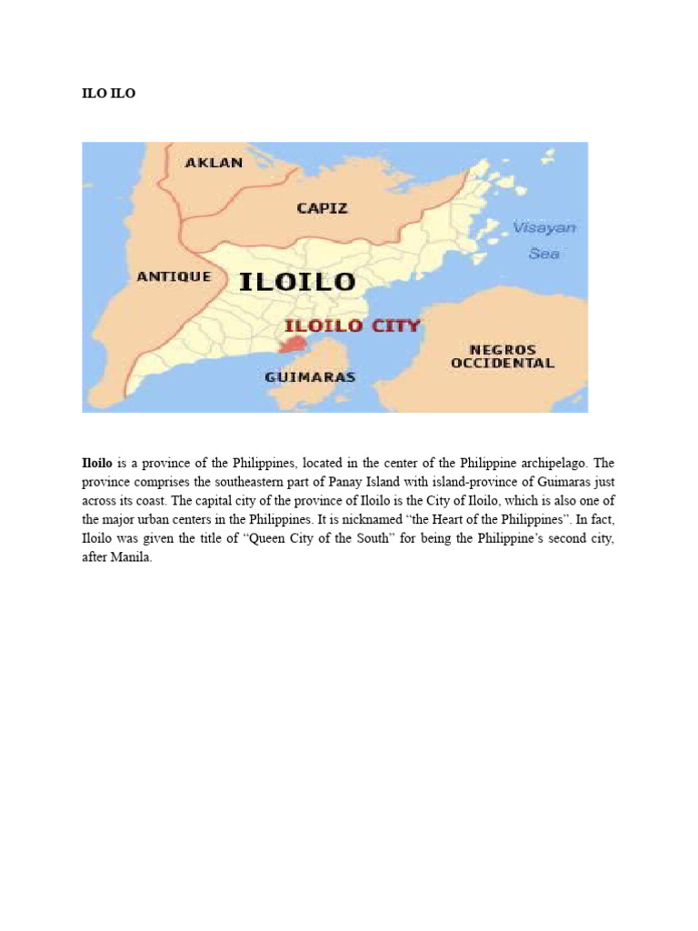 Ilo Ilo | Download Free PDF | Philippines | Coastal Geography