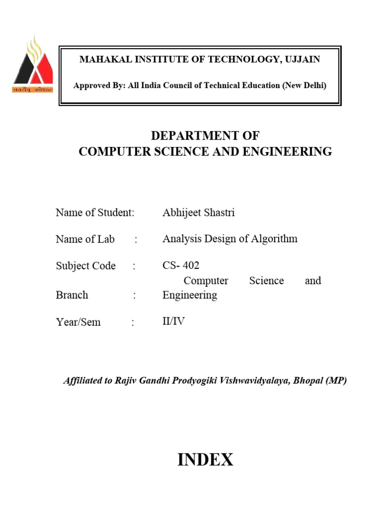 ADA Manual | Download Free PDF | Mathematical Relations | Theoretical Computer Science
