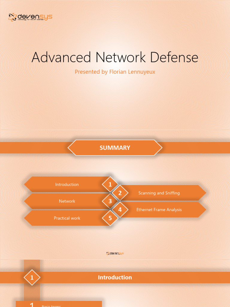 Advanced Network Defense | PDF | Transmission Control Protocol | Port ...
