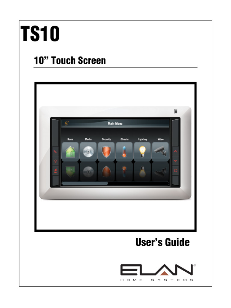 TS10 User's Guide 9901147 Rev A | PDF | Thermostat | Icon (Computing)