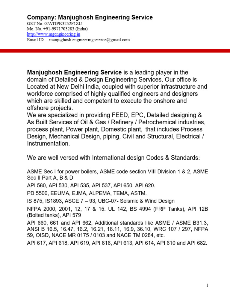 Column Designing Services | PDF | Cracking (Chemistry) | Oil Refinery