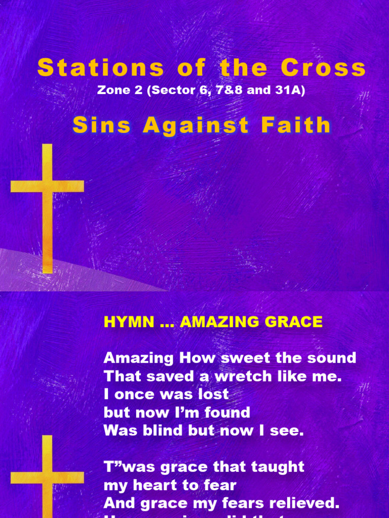 Stations of the Cross: Zone 2 Guide | PDF | Mercy | Jesus