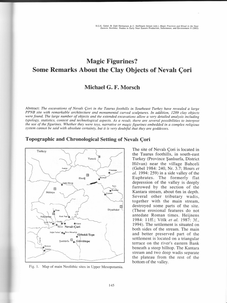 Neolithic Magic Figurines Study | PDF | Neolithic