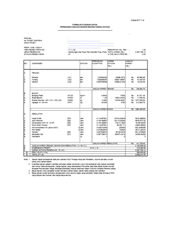 Sambungan Siar Muai Tipe Aspaltic | PDF