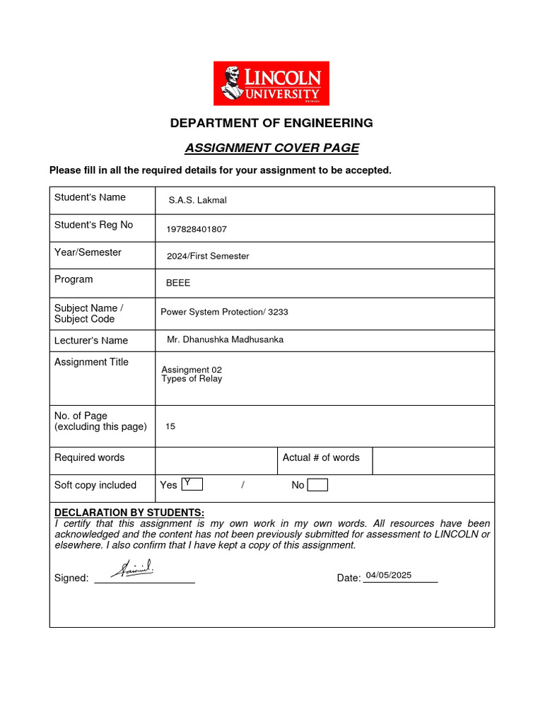 Distance Protection Relay - Final | PDF | Relay | Electrical Impedance