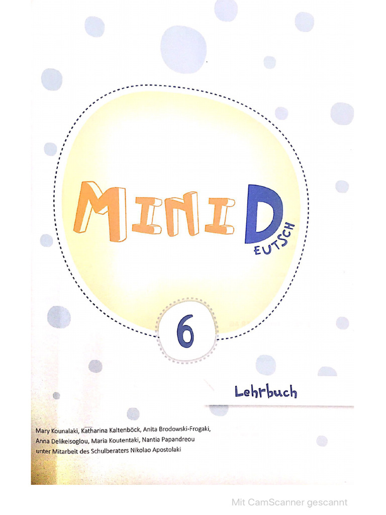 Mini Deutsch 6 | PDF