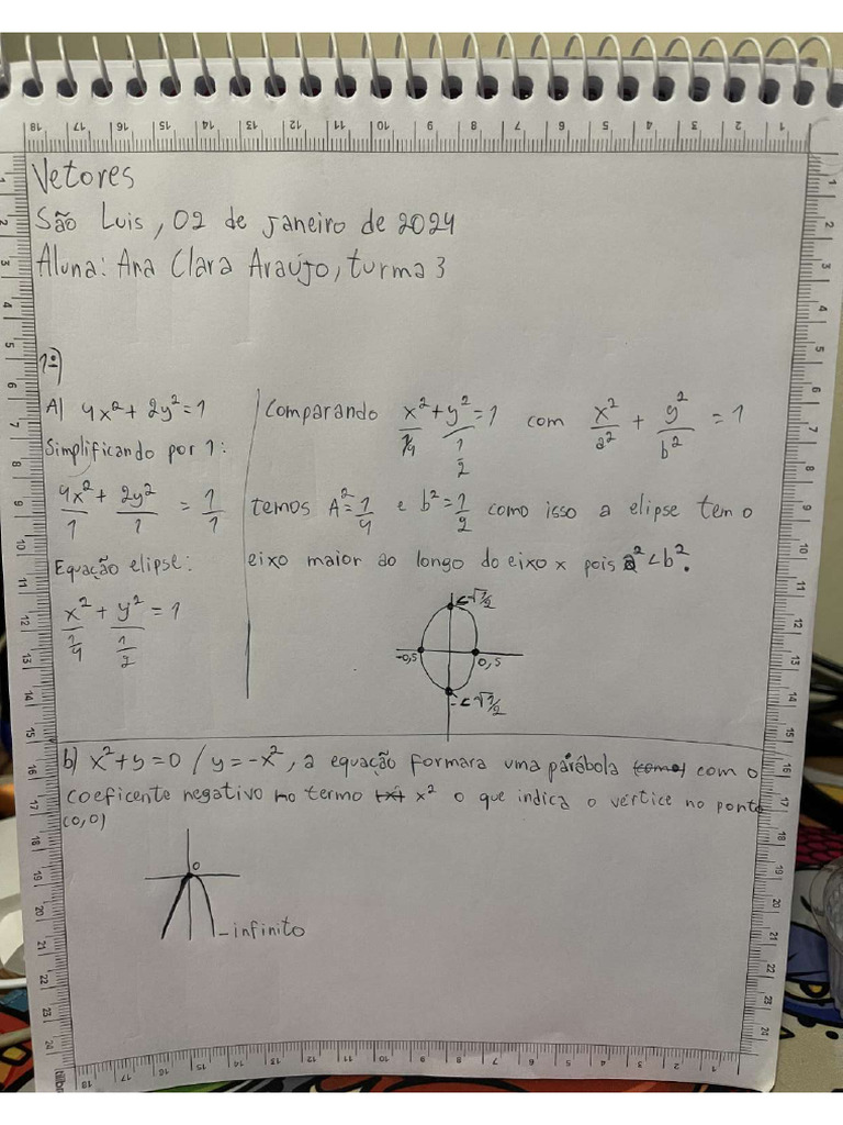 Prova de Vetores p3 | PDF