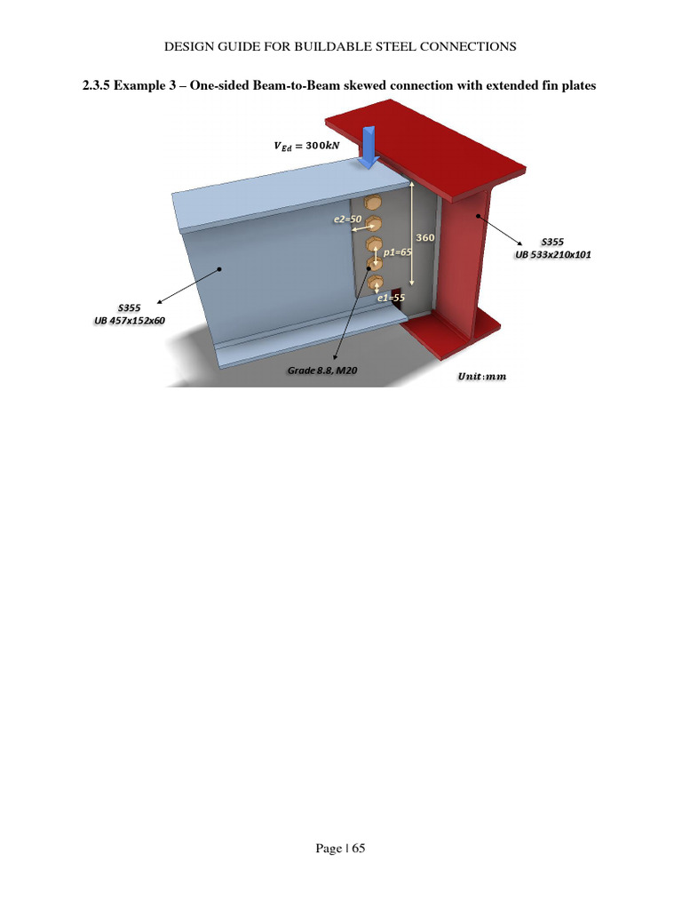 Steel Connection Design Guide | PDF
