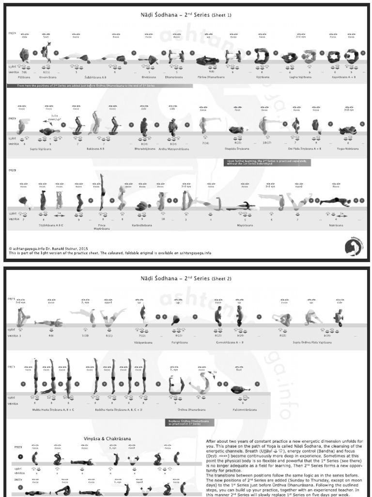 6 Yoga Sequence | PDF