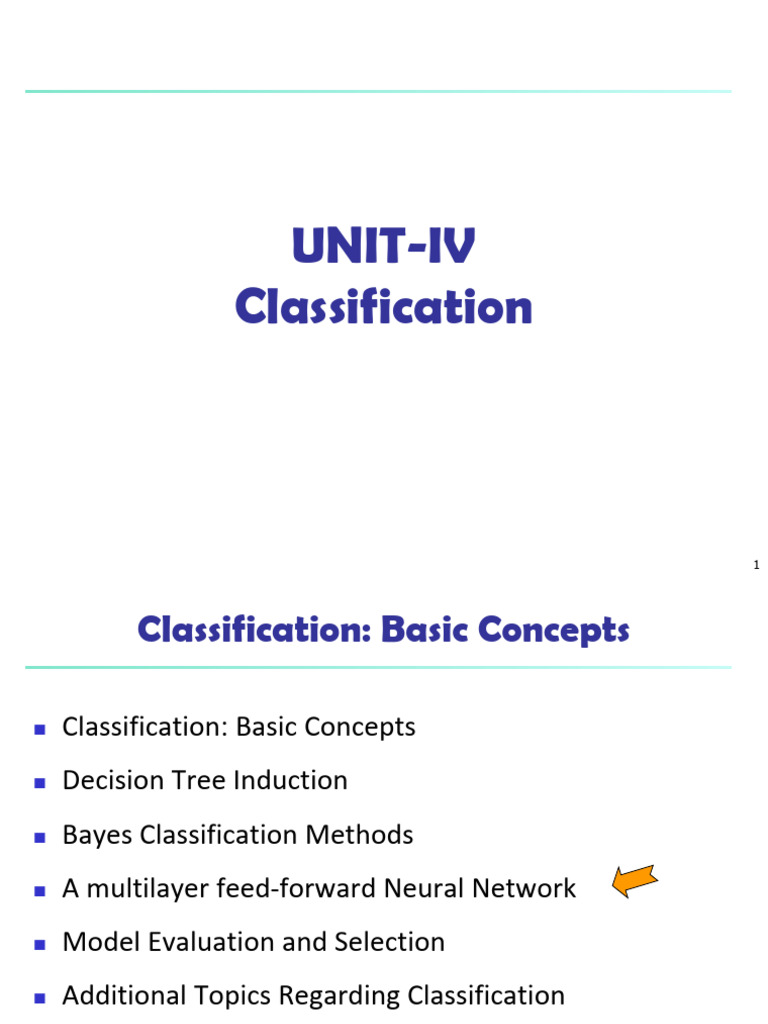 Dmunit 4 | Download Free PDF | Sensitivity And Specificity | Statistical Classification
