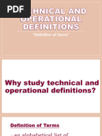 Definition of Terms | PDF | Definition | Jargon