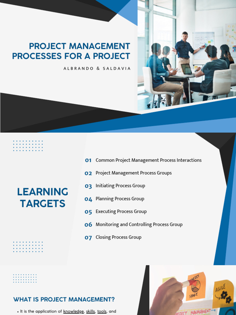 Project Management Processes For A Project | Download Free PDF ...