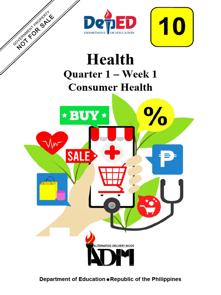 HEALTH 10 Q1 Mod1 Consumer Health v3. | PDF | Health Care | Physician HEALTH 10 Q1 Mod1 Consumer Health v3. | PDF | Health Care | Physician