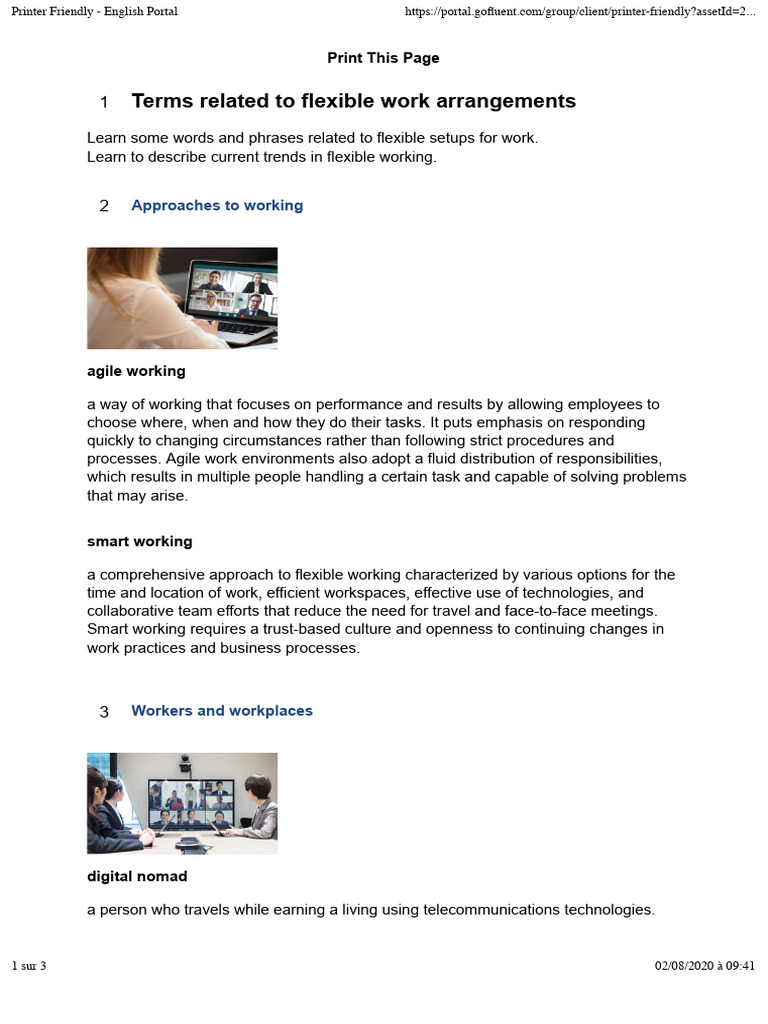 Ated To Flexible Work Arrangements | PDF | Business