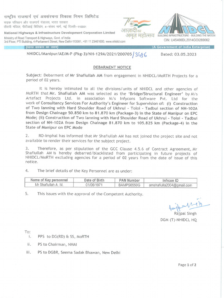 MR Shafiullah AM | PDF