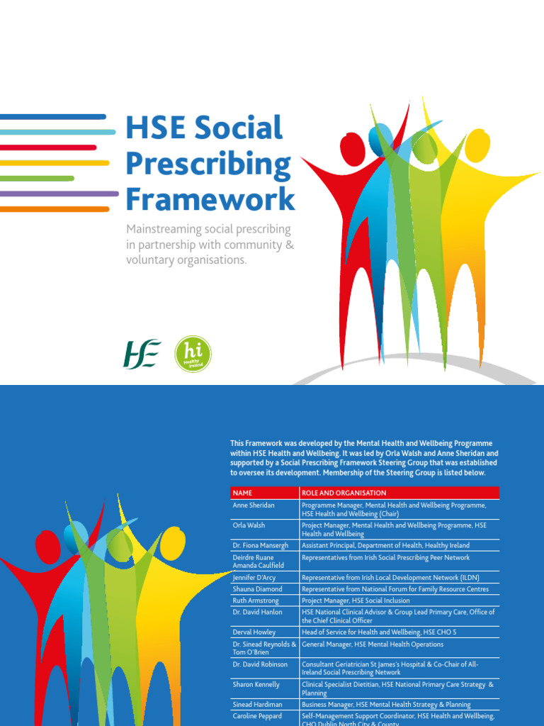 Hse Social Prescribing Framework | Download Free PDF | Health Care ...