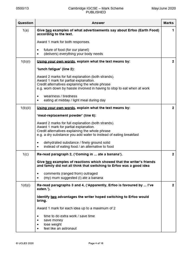 Comprehension - Summary Practice 1 | PDF | Meal