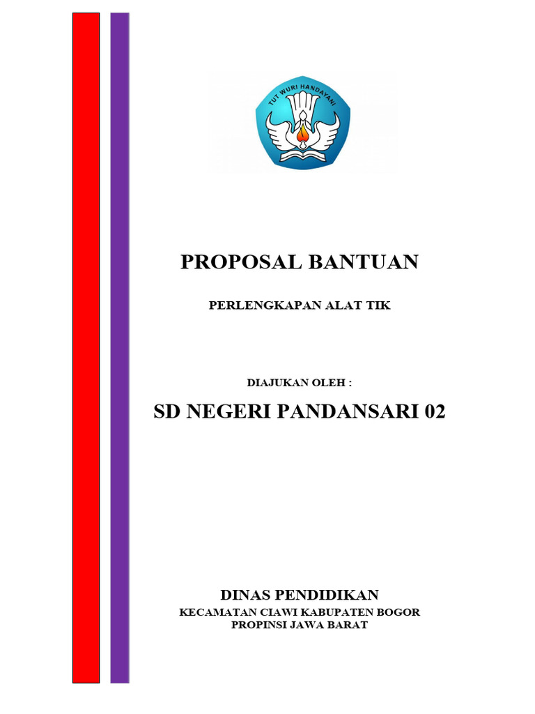 Proposal Bantuan Tik Komputer | PDF