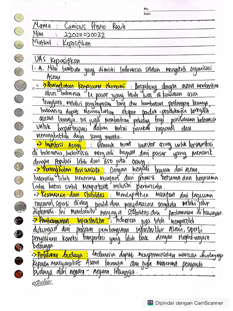 UAS - KepArs - 220211020032 - CANISIUS PREVIO RASUH | PDF