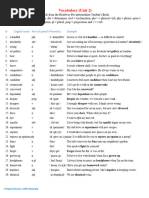 A2 Vocabulary List - Full | PDF | Linguistic Morphology | Linguistic ...