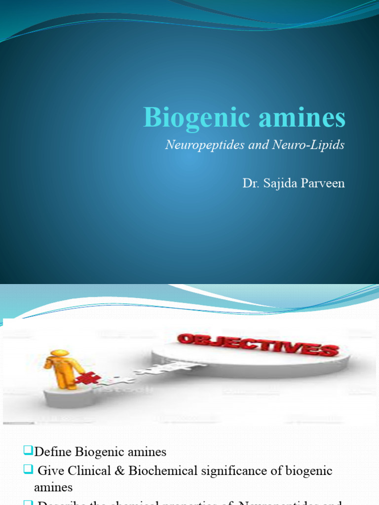 7 - 0903 (LAB - Tutorial) Biogenic Amines | PDF | Neurotransmitter ...