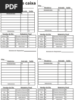 Modelo de Livro Caixa 2 | PDF | Microsoft Excel | Contabilidade