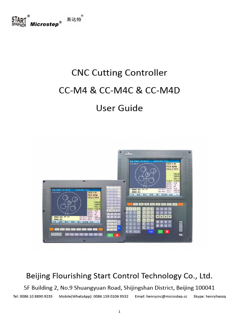 CC-M4 CNC Controller User Guide | PDF | Menu (Computing) | Computer File