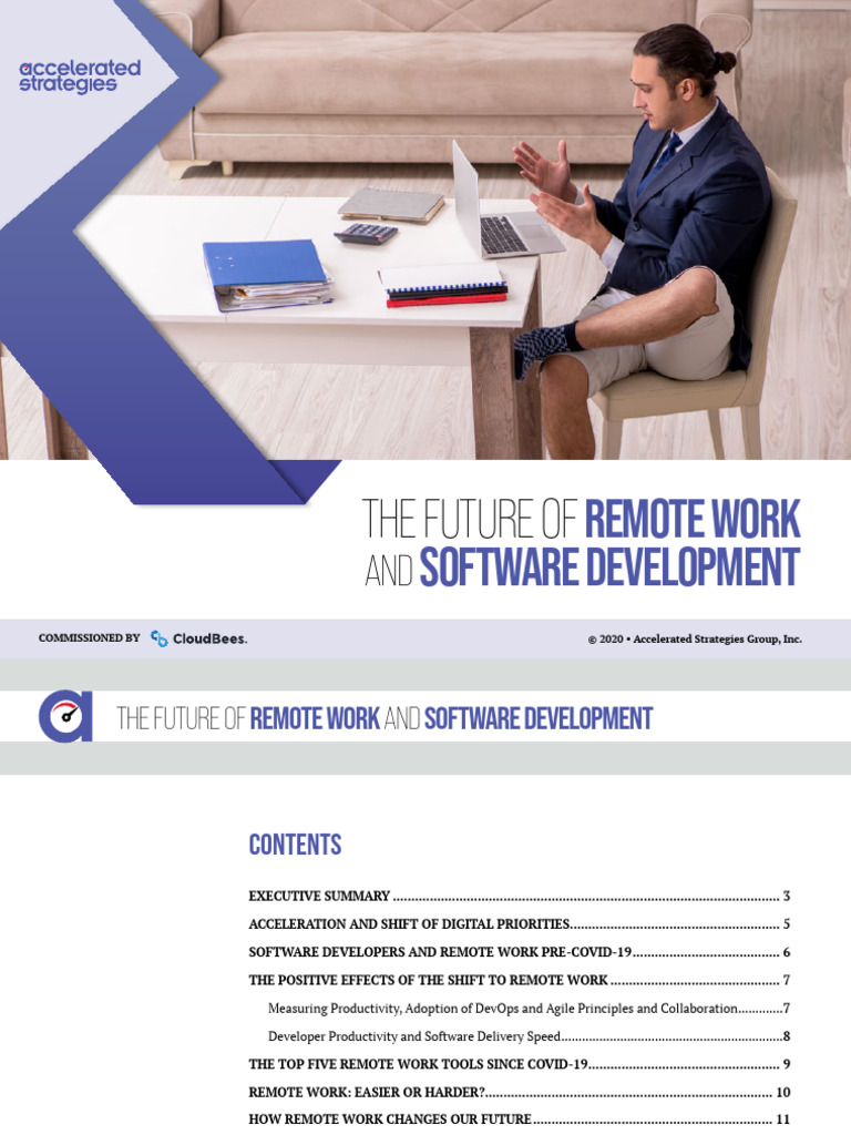 ASG Report Future of Remote Work and SW Dev f0120 | PDF | Agile ...