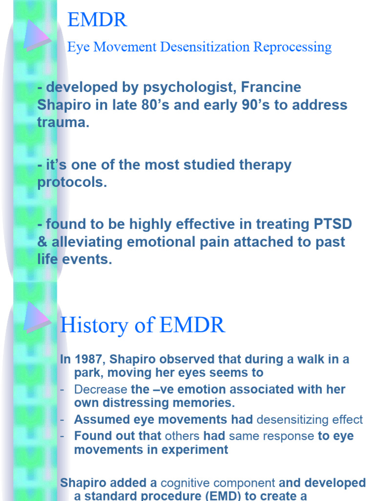 EMDR & Mindfulness - Edited | PDF | Eye Movement Desensitization And ...
