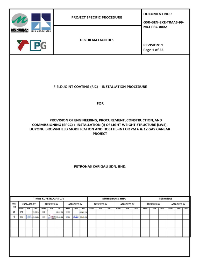 FJC Itp | PDF | Epoxy | Pipe (Fluid Conveyance)