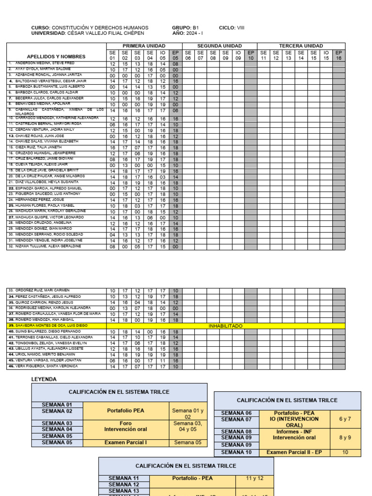 Constitución Y Derechos Humanos B1 Pdf
