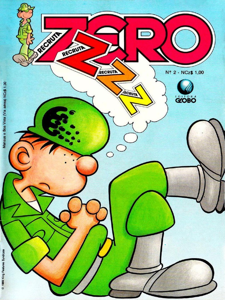 Recruta Zero 002 (1989) Globo | PDF