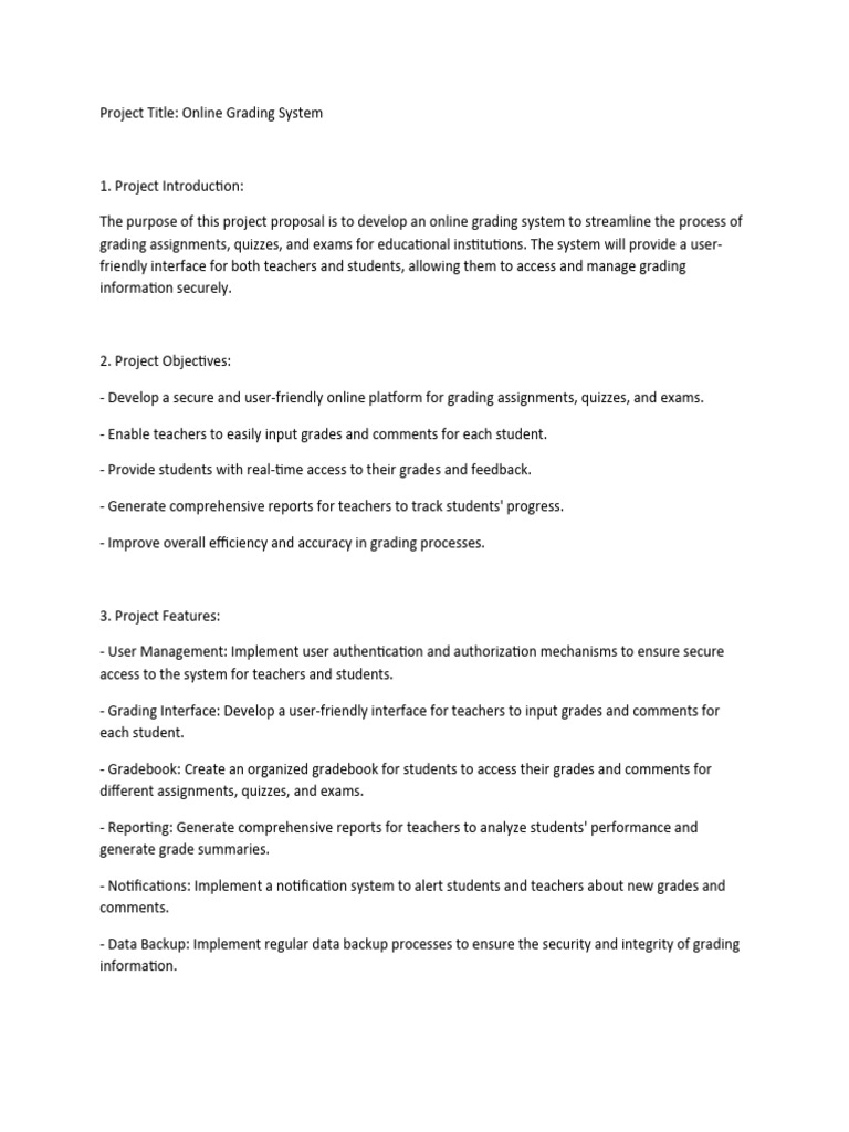 Project Title - OGS | PDF | Computing | Information Science