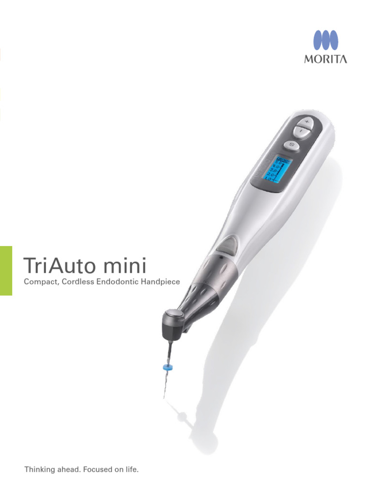 TriAuto Mini: Cordless Endodontic Handpiece | PDF | Medical Device ...