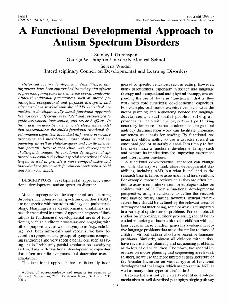 greenspan-wieder-1999-a-functional-developmental-approach-to-autism-spectrum-disorders (1) | PDF ...