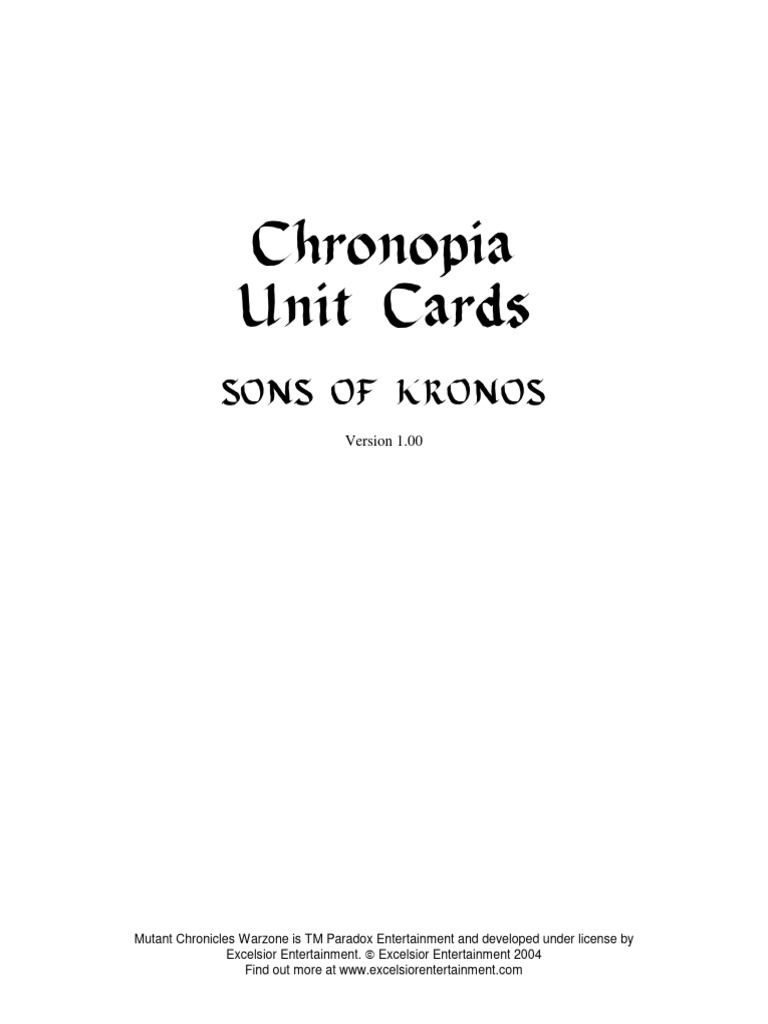 Force Cards-Sons of Kronos | PDF | Melee Weapons | Blade Weapons