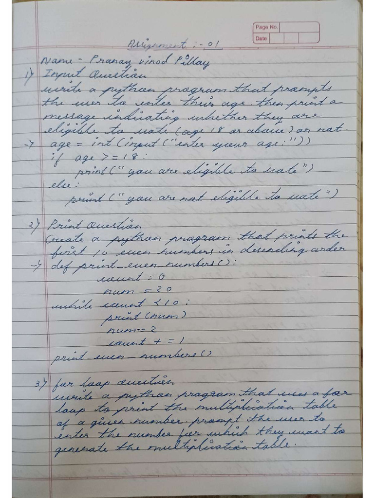 Embedded System Assignment 1 | PDF